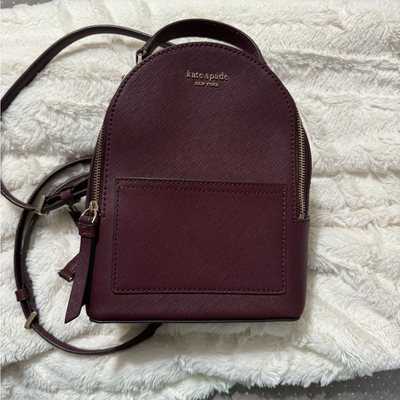 kate spade | Bags | Mini Kate Spade Leather Backpack | Poshmark